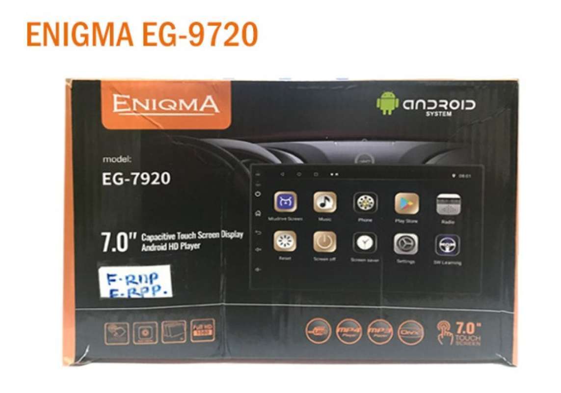 Promo Enigma Eg-7920. Head Unit. 2din. 7 Inch. Android 9.0 Go. Full Hd ...