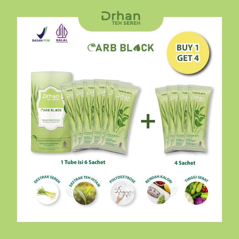 Jual Suplemen Diet Karbohidrat Carb Block By Drhan Di Seller Rabie ...