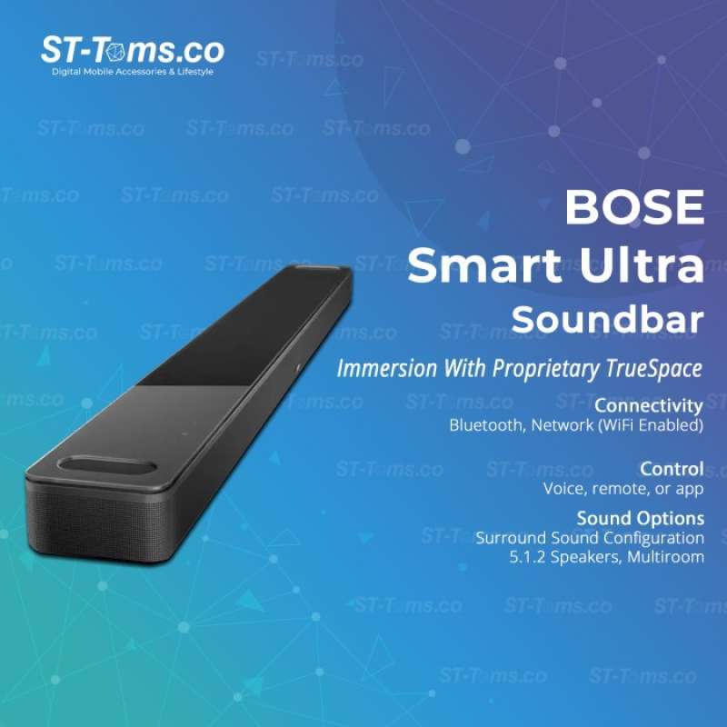Jual Bose Smart Ultra Soundbar Dolby Atmos Wireless Bluetooth Speaker ...