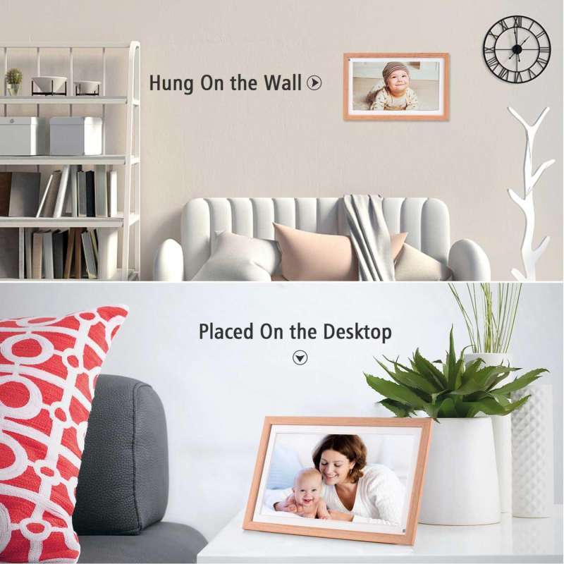 Jual Frameo Digital Photo Frame Wifi Touch Screen Ips 1080p 15.6 Inch ...