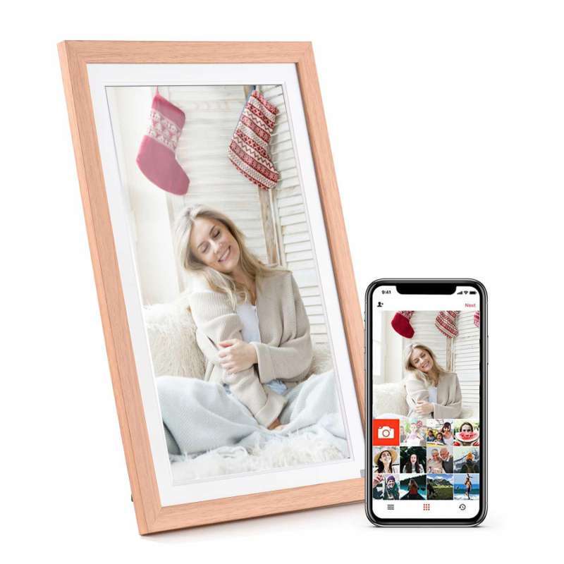 Jual Frameo Digital Photo Frame Wifi Touch Screen Ips 1080p 15.6 Inch ...