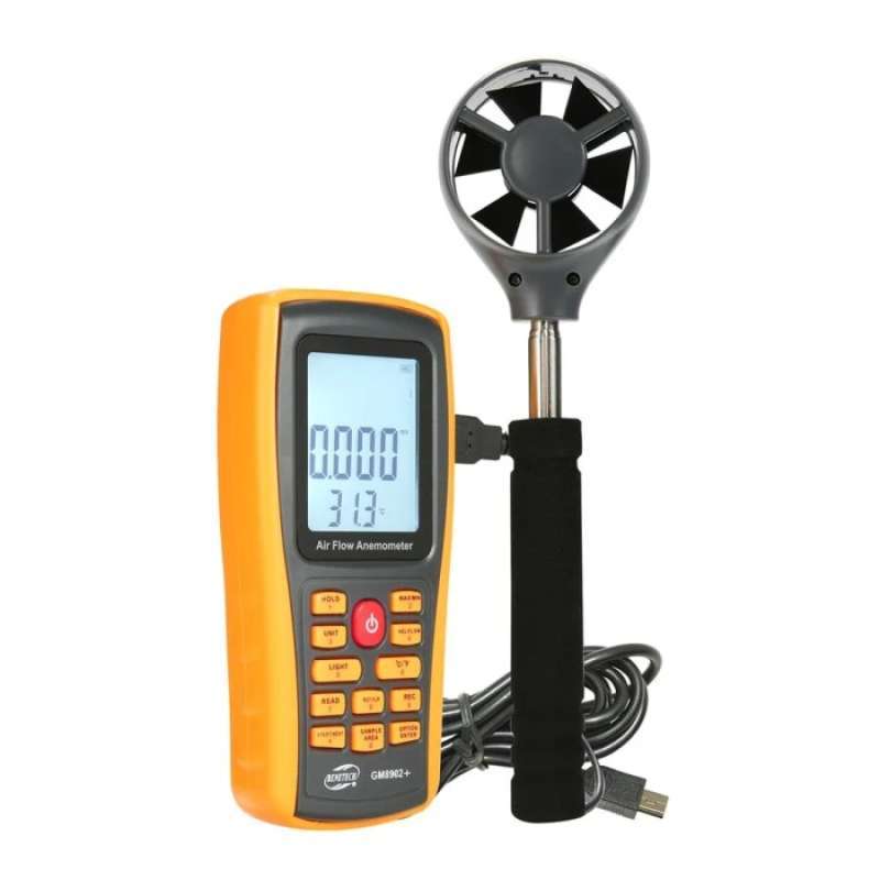Promo Benetech Gm8902+ Plus Anemometer Data Logger Pengukur Kecepatan ...