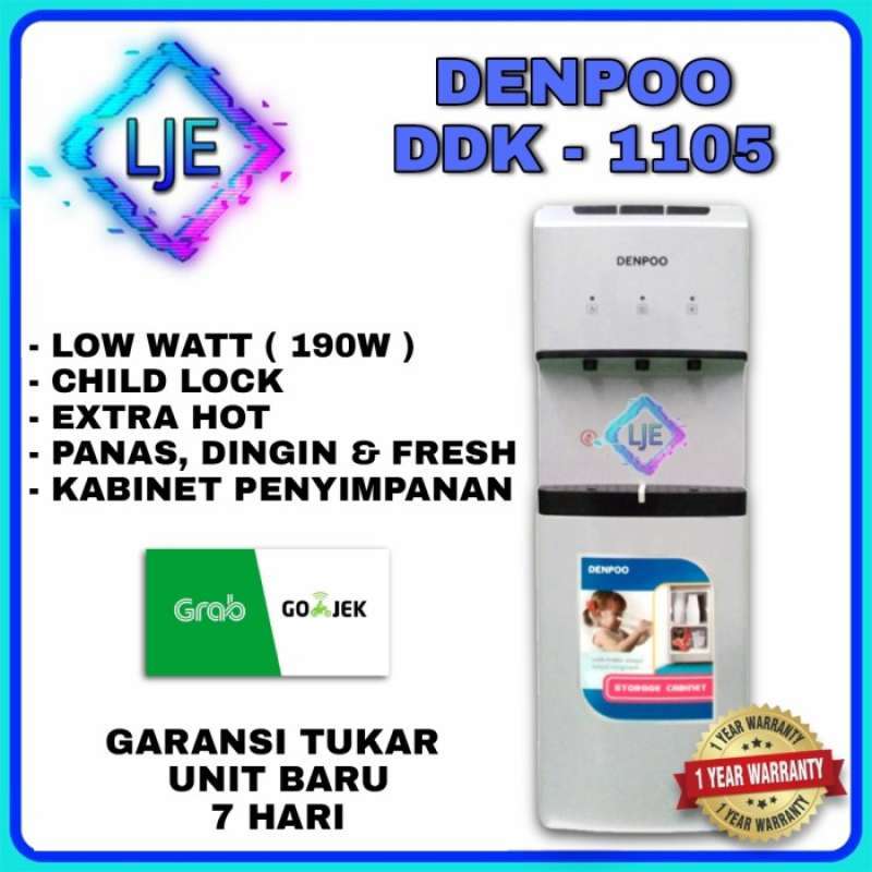 Promo Dispenser Low Watt Galon Atas Denpoo Ddk 1105 Non Kompresor Diskon 33% Di Seller Alfira ...