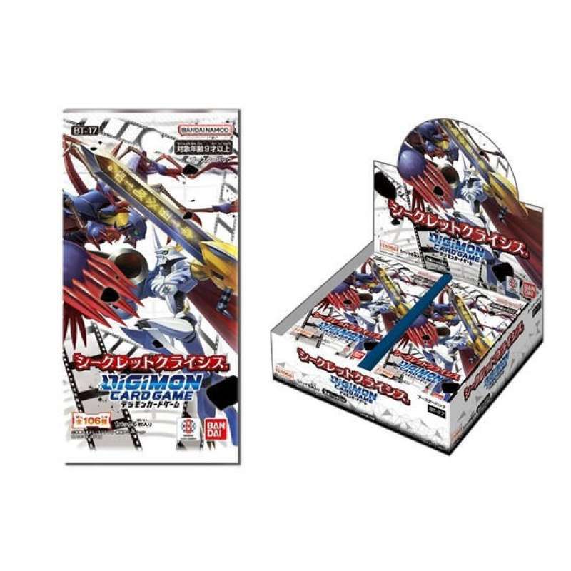Jual Digimon Card Game Booster Pack Secret Crisis Bt-17 / Bt17 Di ...