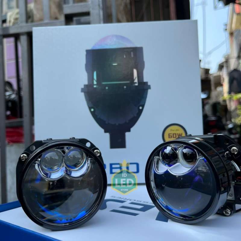 Jual Paket Komplit Biled Aes Turbo Se 2.5 Inch Double Laser 60 Watt ...