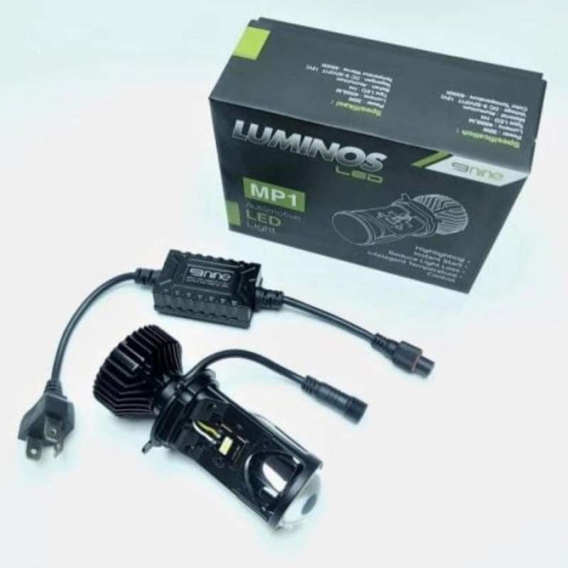 Promo Led Luminos Mini Projector H4 Mobil Motor Super Terang Garansi ...