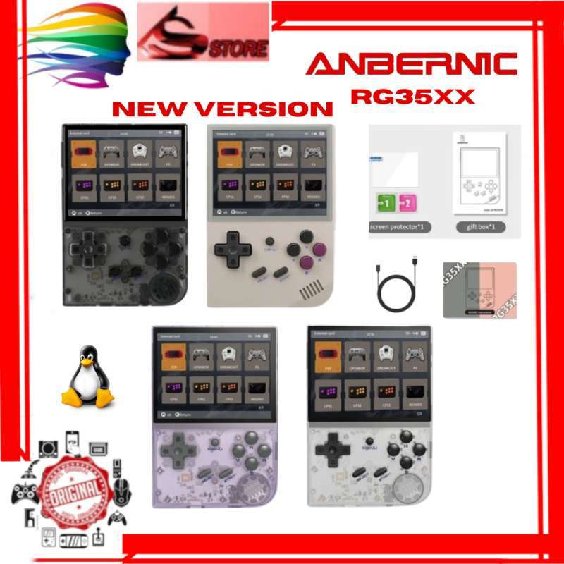 Promo Anbernic Rg35xx New Version 2024 Handheld Portable Retro Video ...