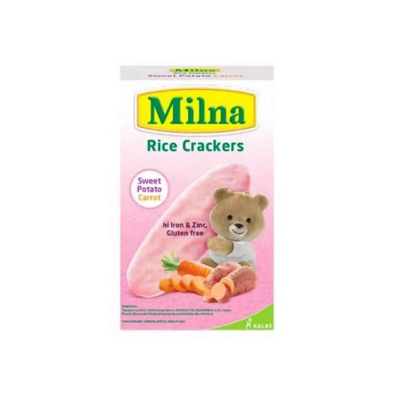 Jual Milna Rice Crackers Sweet Potato Carrot2 Di Seller Toko Hari Hari ...