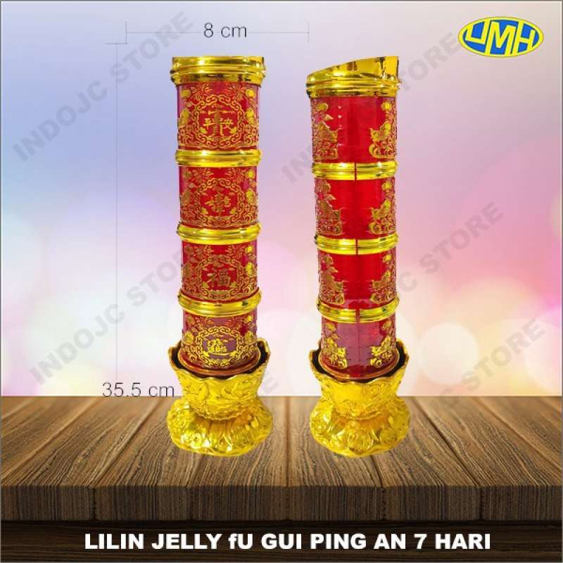 Promo Lilin Fu Gui Ping An 7 Hari Lilin Puja Sembahyang Diskon 23% Di ...