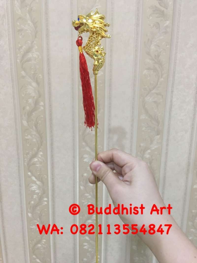 Promo Tongkat Naga Dewa Hok Tik Cin Sin/ Tua Pe Kong 16 Inch Diskon 23% ...