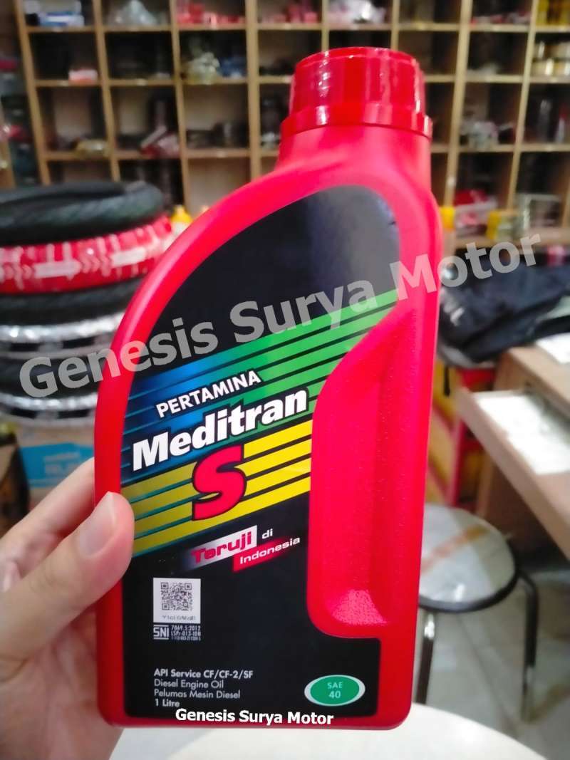 Promo Oli Meditran S Sae 40 1lt Oli Untuk Mesin Diesel Pertamina Oil ...