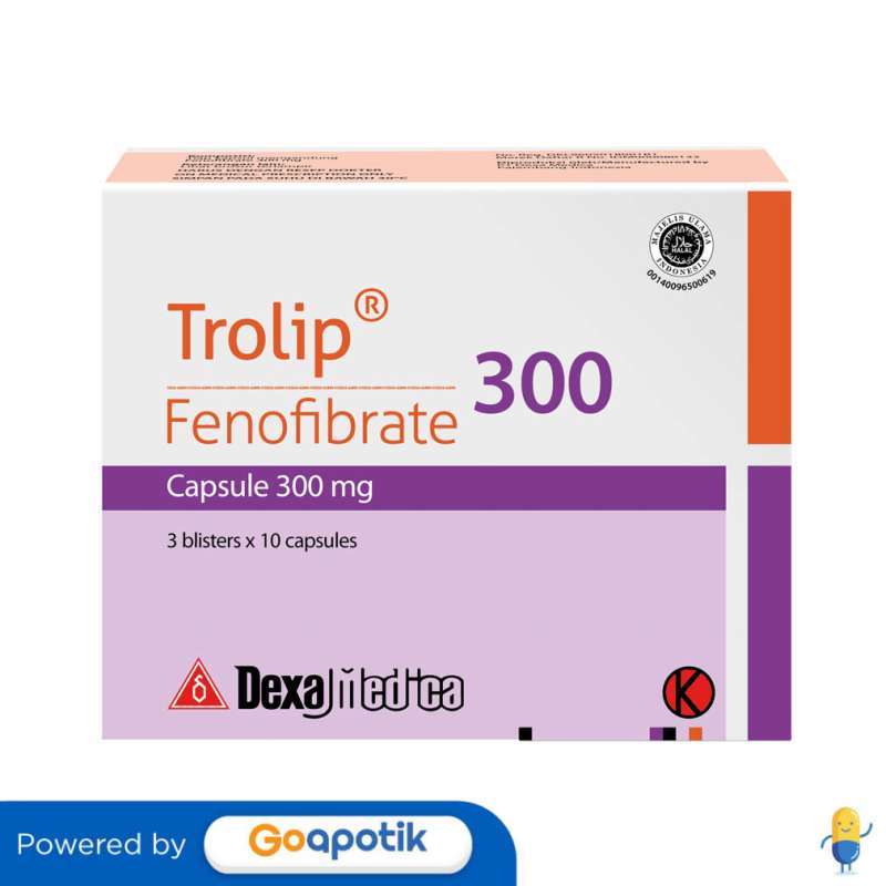 Jual Trolip 300 Mg Box 30 Kapsul Di Seller Apotek Sinar Jaya Farma ...