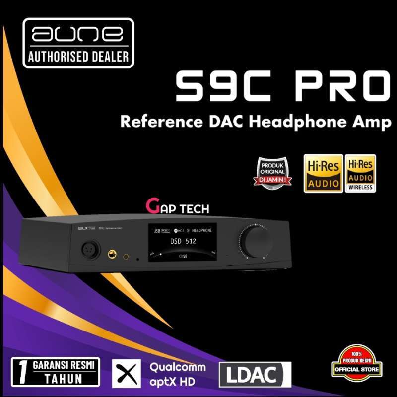 Jual Aune S9c / S9 C Pro Bt Reference Dac Headphone Amplifier / Amp Original Di Seller Gap Tech ...
