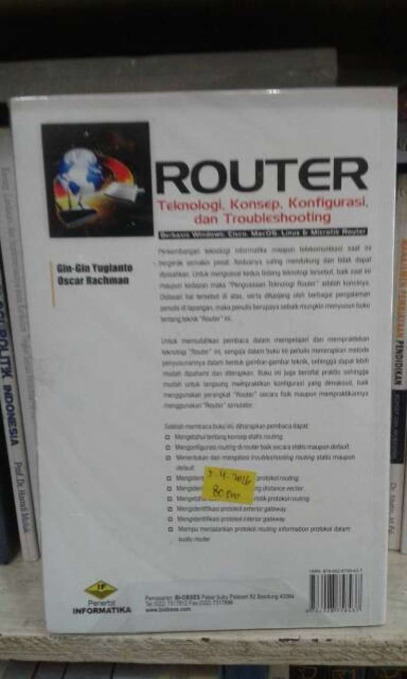 Promo Router Teknologi Konsep Konfigurasi Dan Troubleshooting Diskon