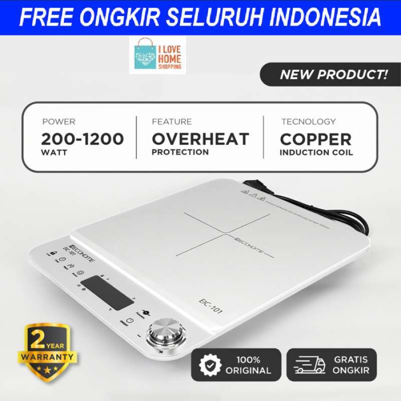 Promo Ecohome Induction Cooker Eic-101 Smart Kompor Induksi Listrik ...