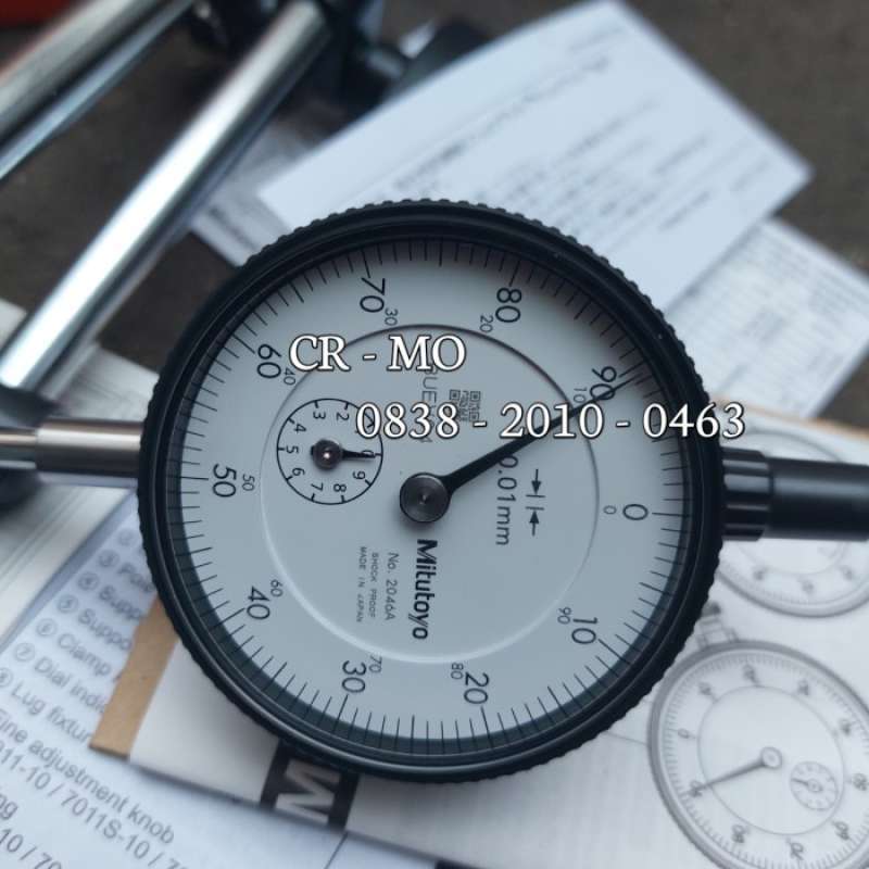 Promo Mitutoyo Dial Indicator 2046a - Magnetic Stand 7010s - 10 Japan Diskon 23% Di Seller ...