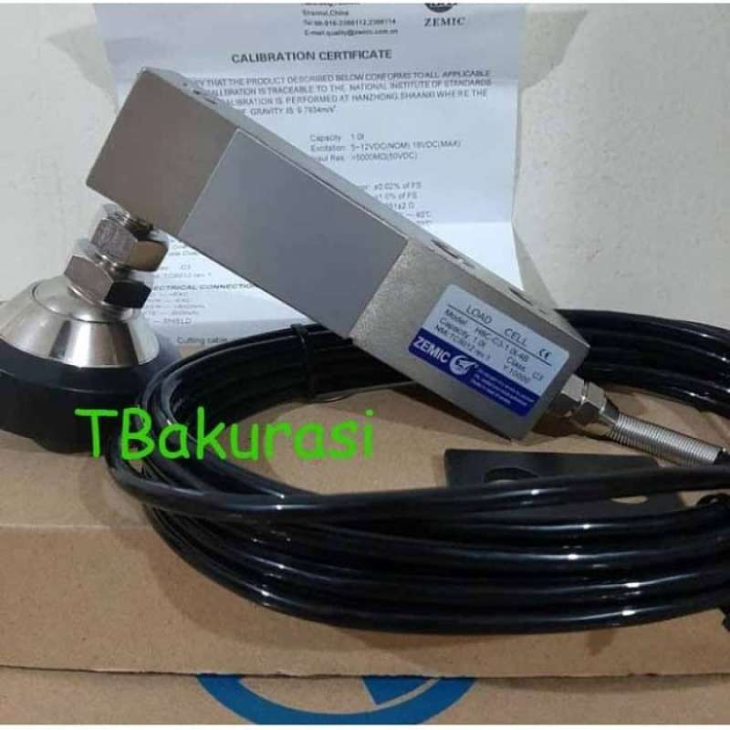 Promo Load Cell Zemic H8c -c3- 500kg Loadcell Shear Beam 500 Kg Diskon ...
