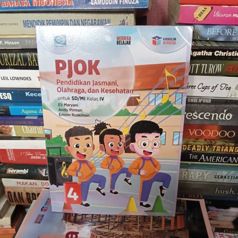 Promo Buku Pjok Untuk Sd Kelas 4 K Merdeka Grafindo Diskon 23% Di Seller Pinglan Store ...