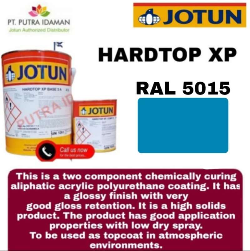Promo Jotun Cat Hardtop Xp Ral 5015 Sky Blue 5 Liter Diskon 23% Di Seller Dondon Tools ...