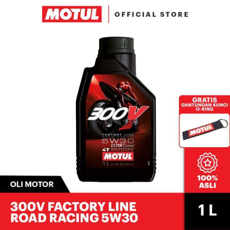 Promo Oli Motor Motul 300v Fl Road Racing 5w30 1l Diskon 33% Di Seller ...