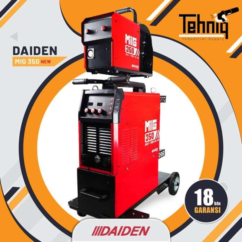 Promo Mesin Las Listrik Daiden Mig 350 Trafo Las With Wire Feeder ...