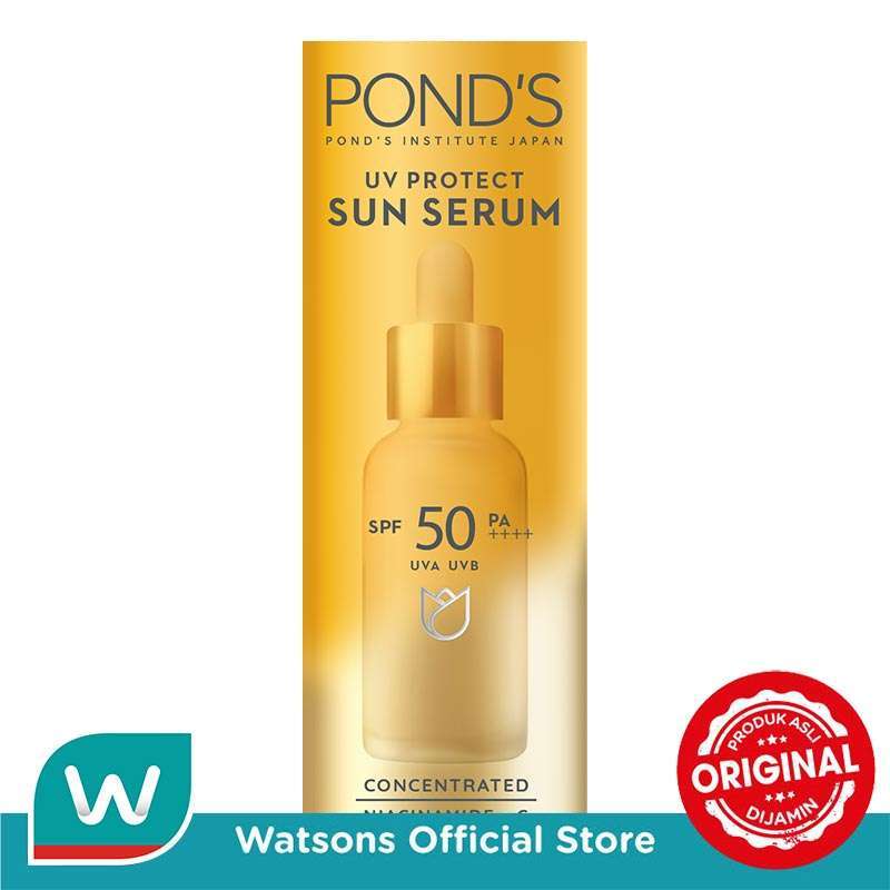 Jual Ponds Uv Protect Sun Serum Spf 50 30g Di Seller Watsons Official ...