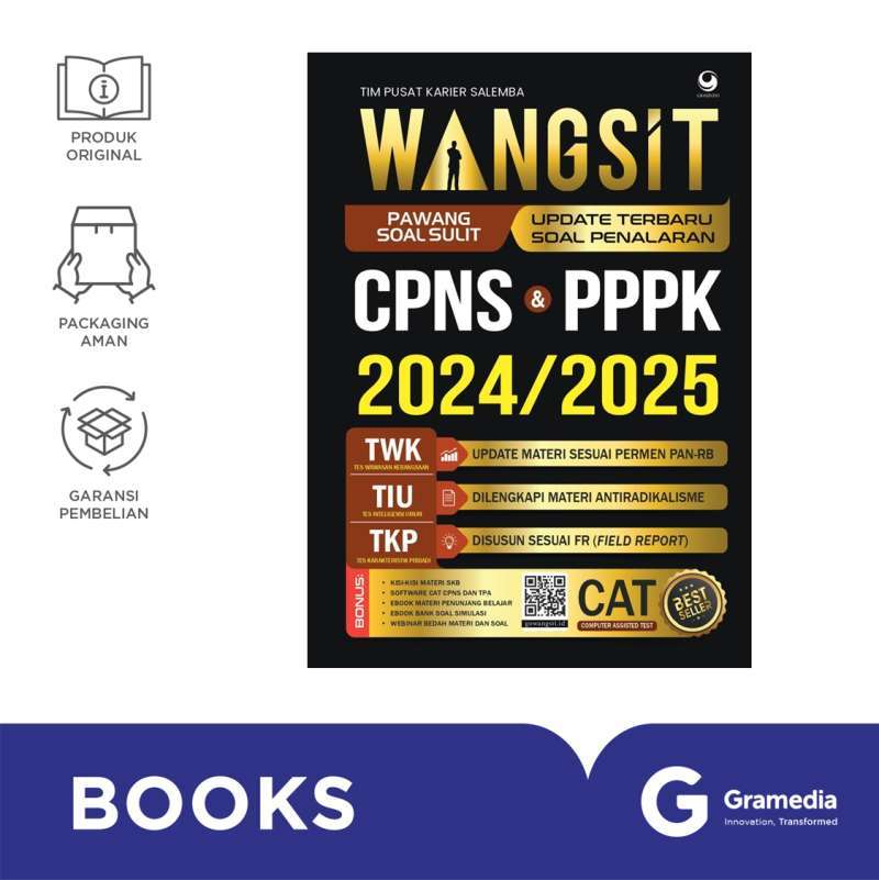 Jual Buku Wangsit (pawang Soal Sulit) Cpns & Pppk 2024/2025 Di Seller ...