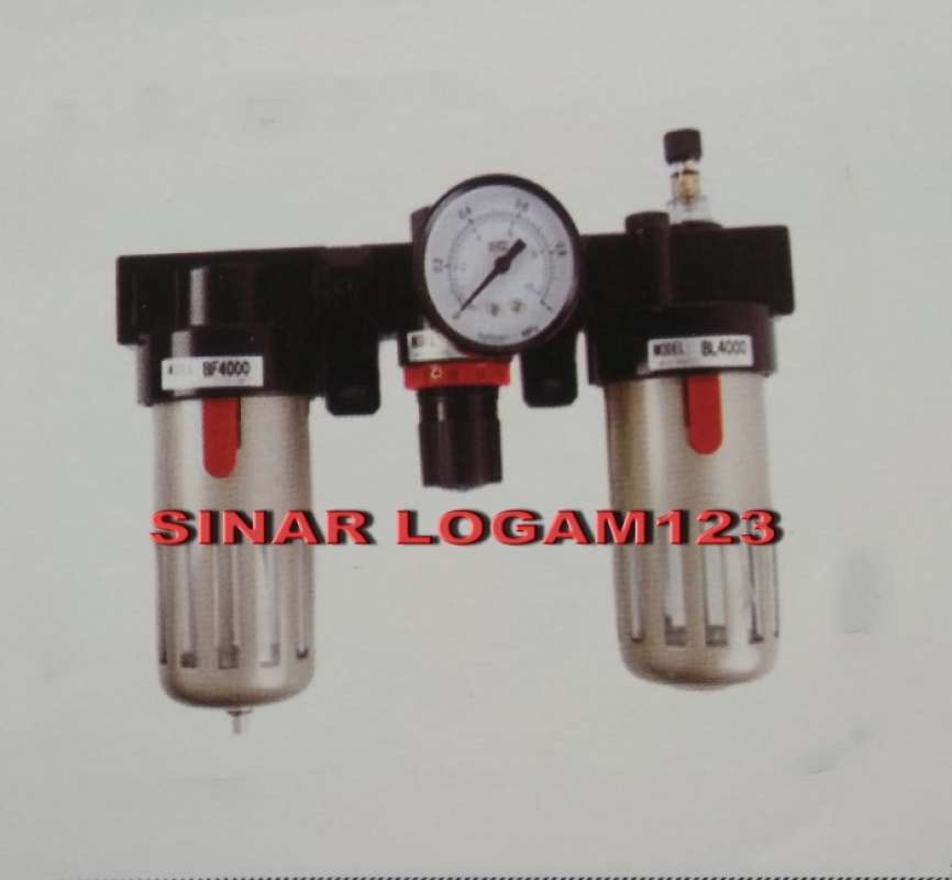 Promo Air Filter Regulator Double 1/2 Inchi/air Filter Compressor 1/2 ...