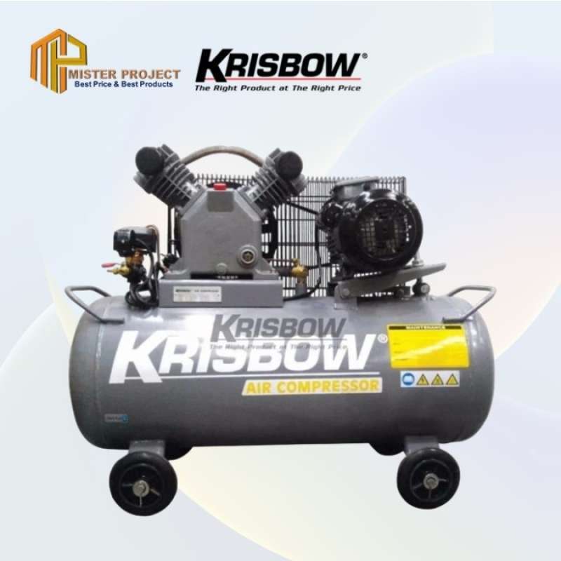 Promo Kompresor Angin Krisbow/compressor 3hp 120l 10bar 220v 1ph Diskon ...