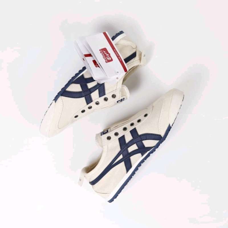 Jual Onitsuka Tiger Mexico Slip On Cream Navy Model Terbaru & Kekinian - Harga Diskon Mei 2024 ...