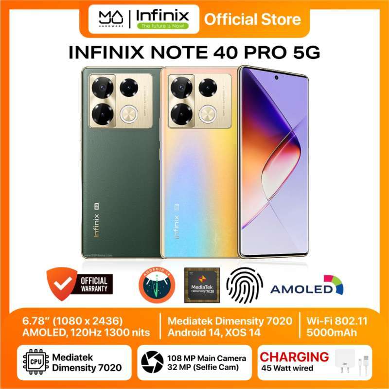 Jual Infinix Note 50 Pro 8 256 Spesifikasi Original, Murah & Diskon Harga Juni 2024 | Blibli