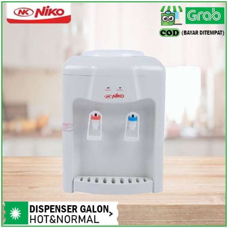 Promo Dispenser Air Galon Niko Panas & Normal Dispenser Meja Terbaik ...