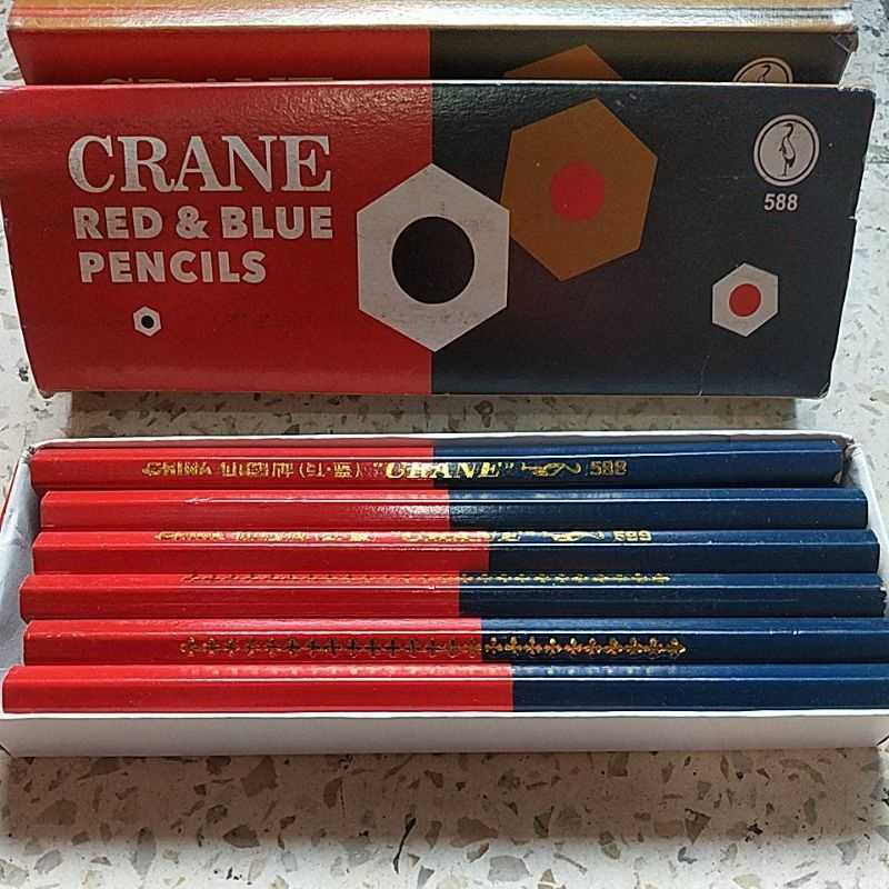 Jual Pensil Jahit Merah Biru 12 Pcs Di Seller Craft With Love - 17 Ilir ...