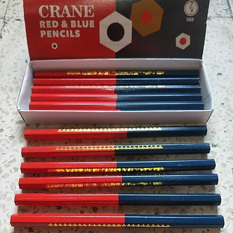 Jual Pensil Jahit Merah Biru 12 Pcs Di Seller Craft With Love - 17 Ilir ...