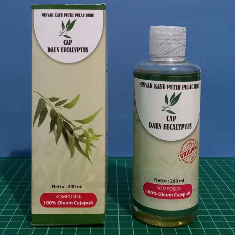 Promo Minyak Kayu Putih Pulau Buru Cap Daun Eucalyptus 200ml. Diskon 33 ...
