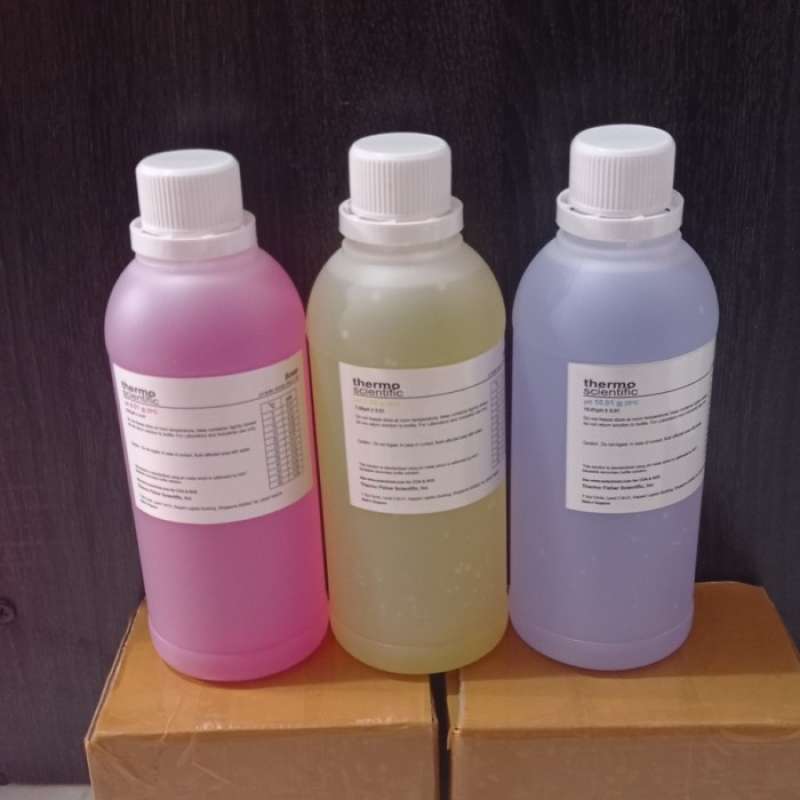 Promo Paket Buffer Solution Ph 4/7/10 Eutech Kemasan 500 Ml Diskon 23% Di Seller Devide Store ...