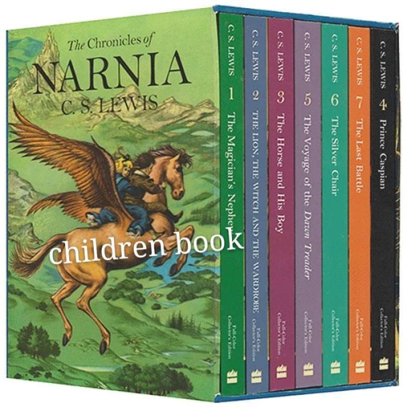 Promo The Chronicles Of Narnia Box Set 7 Books ,full Color .fancy Paper. Diskon 23% Di Seller ...