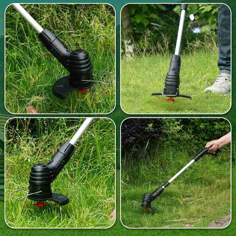Jual Wei Xiang Mesin Pemotong Rumput Electric Grass Trimmer Cordless ...
