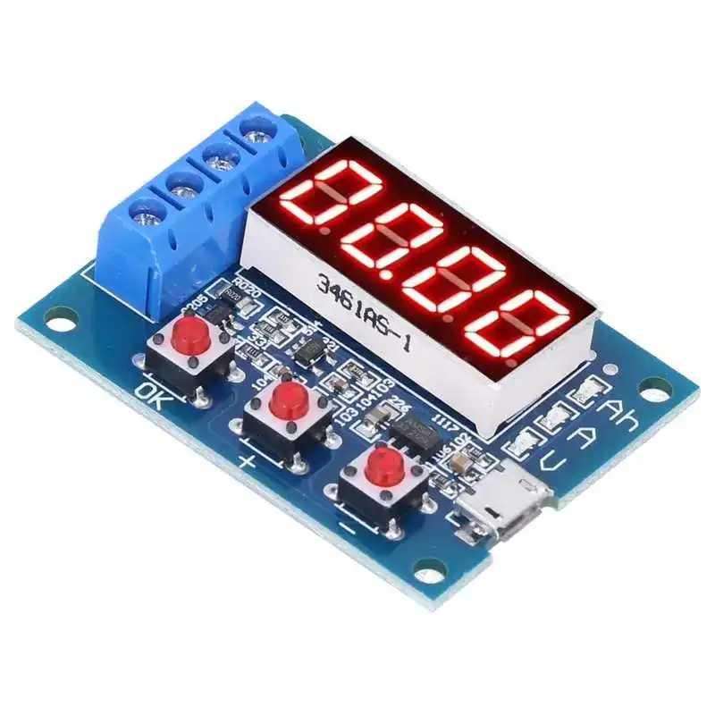 Jual Zhiyu Battery Capacity Meter Discharge Tester 1.5v~12v For 18650 ...