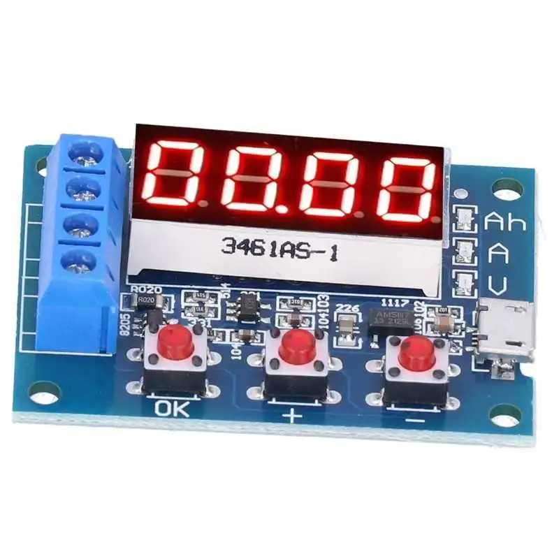 Jual Zhiyu Battery Capacity Meter Discharge Tester 1.5v~12v For 18650 ...