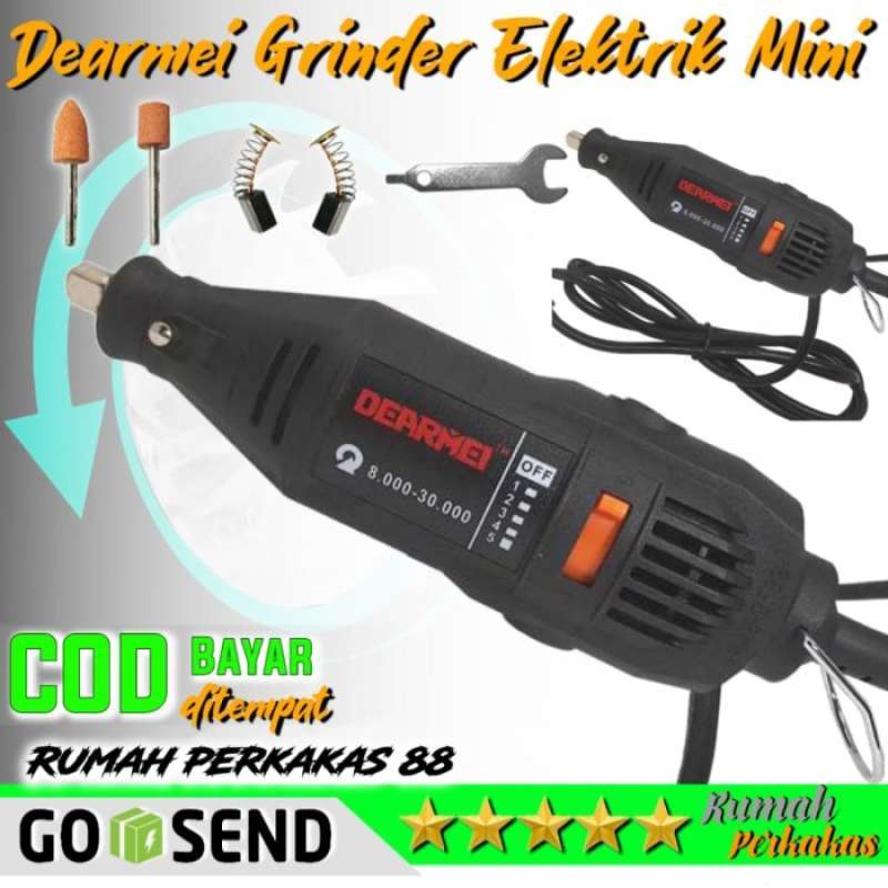 Promo Bor Tangan 130w Dearmei Mini Grinder Elektrik Mini Drill Listrik ...