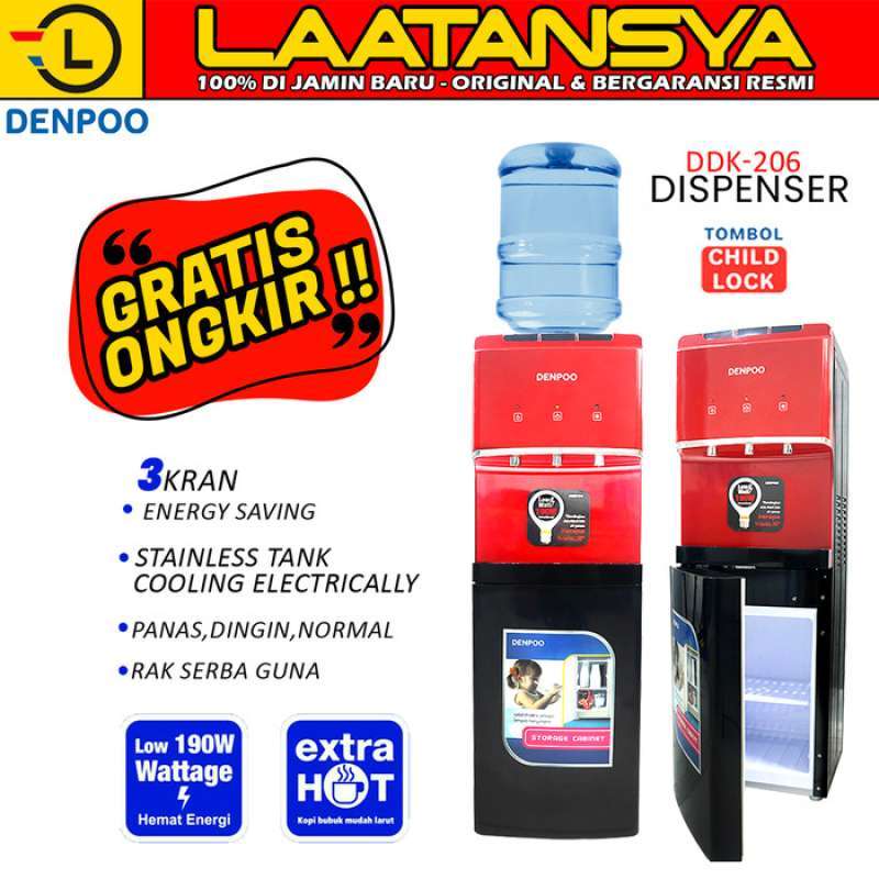 Promo Dispenser Galon Atas Denpoo Ddk 206 Kompresor Diskon 6% Di Seller Sn Market - Cengkareng ...