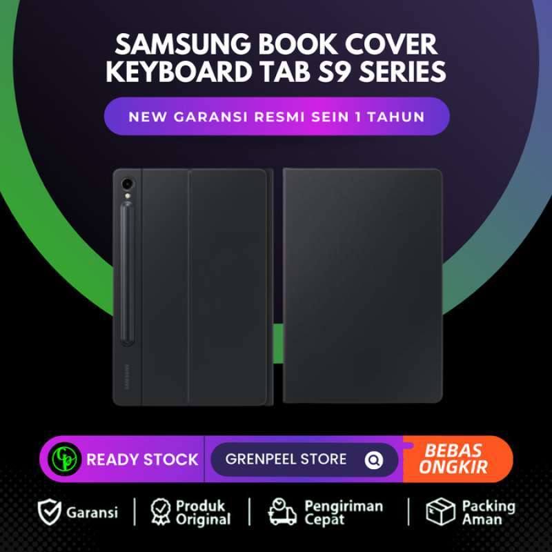 Promo Book Cover Keyboard Galaxy Tab S9 Ultra S9 Plus Trackpad Resmi ...