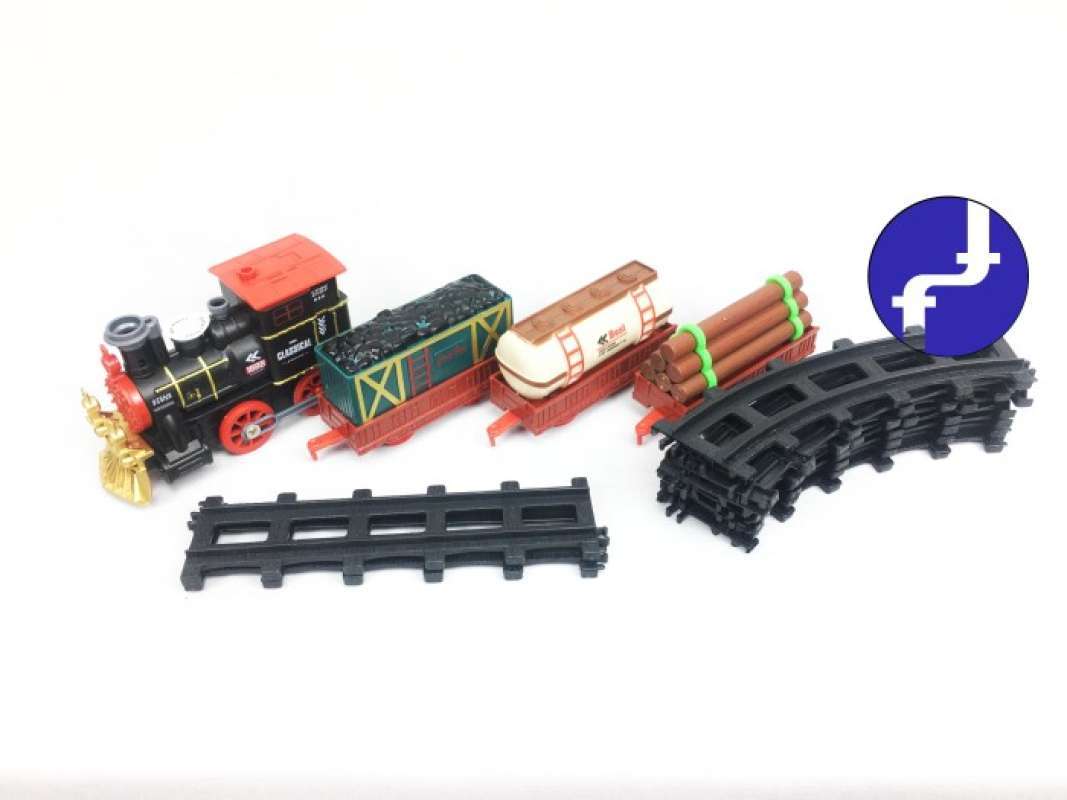Promo Mainan Anak Kereta Api Rail King Classical Kereta Uap Jadul 14