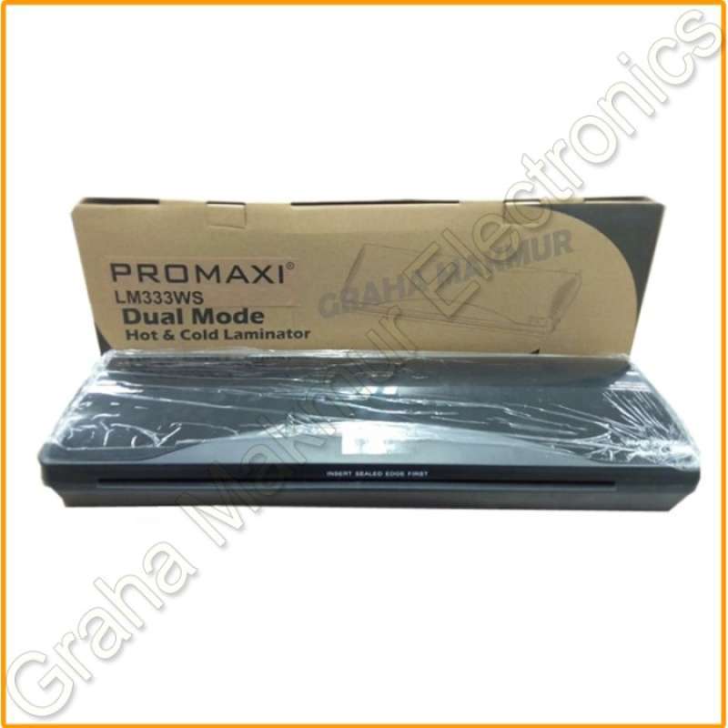 Promo Promaxi Lm-333ws Mesin Laminating Size A3 - Laminator Hot & Cold ...