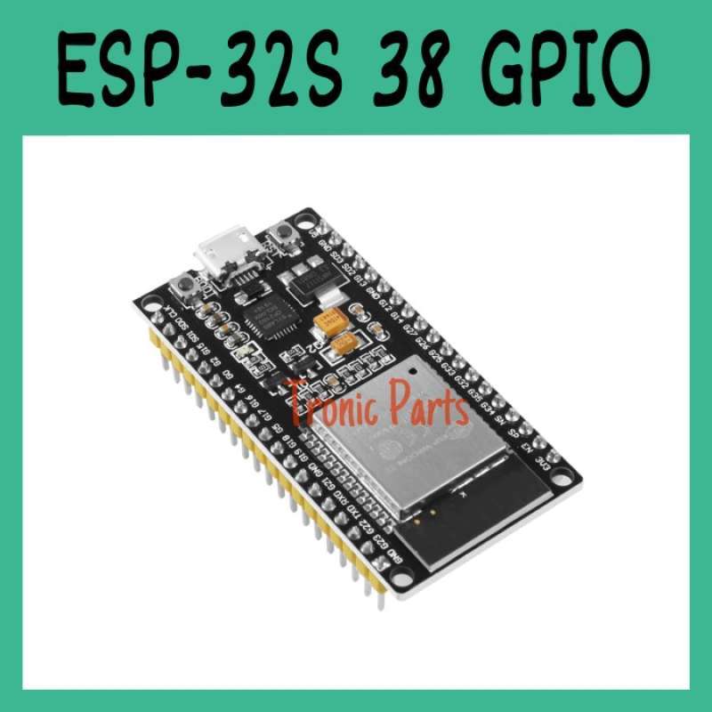 Promo Esp-32s 38 Pin Gpio Esp32 Wifi Bluetooth Iot Esp-32 Wroom 32 Dev ...