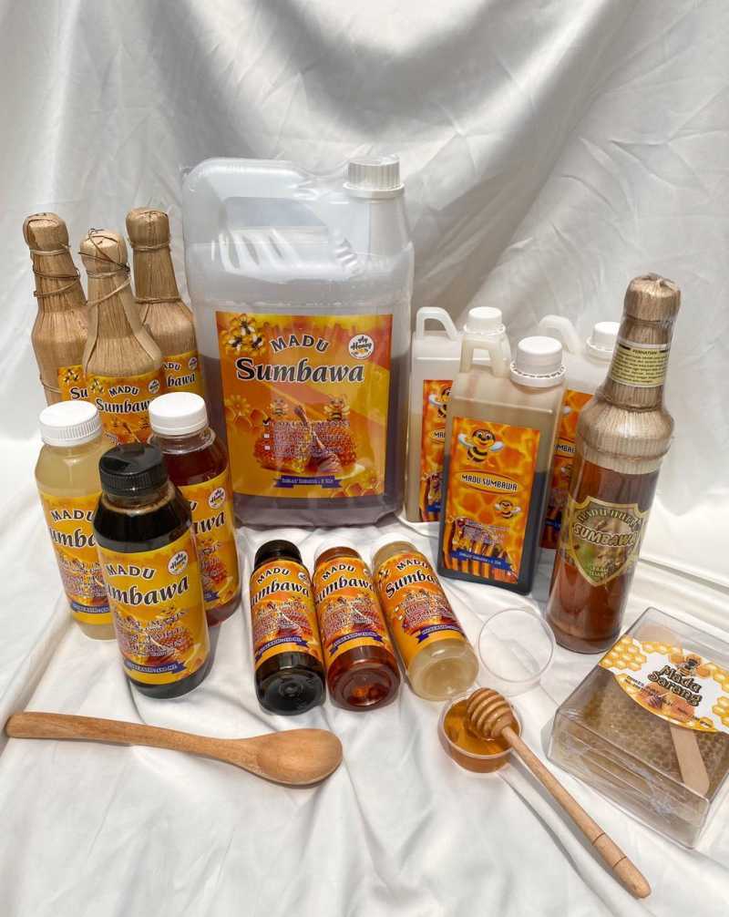 Jual Madu Asli Sumbawa Kemasan Jerigen Netto 5kg - Putih Manis Di ...