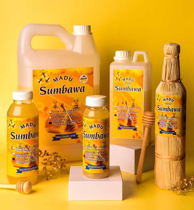 Jual Madu Asli Sumbawa Kemasan Jerigen Netto 5kg - Putih Manis Di ...