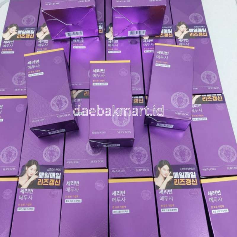 Promo Sery Box Seryburn Medusa Korean Secret Diet 12 Sticks Diskon 23% Di Seller Anjangsana ...