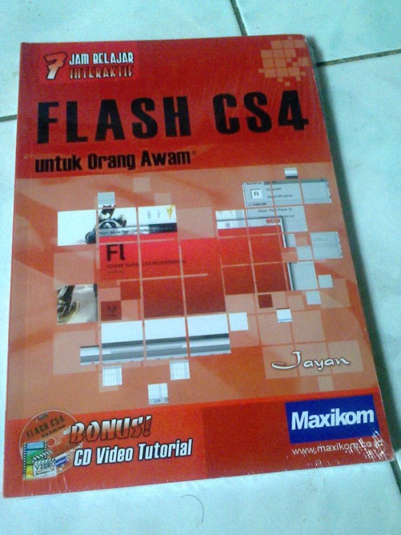 Promo Flash Cs4 Untuk Orang Awam (panduan Untuk Membuat Animasi) Diskon 23% Di Seller Anjangsana ...